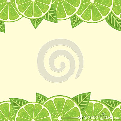 Lime Border Stock Vector - Image: 41422879