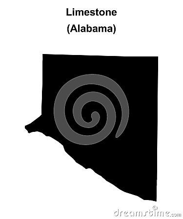 Limestone Outline Map Vector Illustration | CartoonDealer.com #357880688
