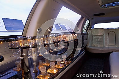 Limousine Interior Stock Photography - Image: 1632422