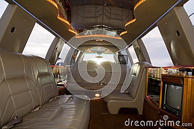 Limousine Interior Stock Photography - Image: 1632462