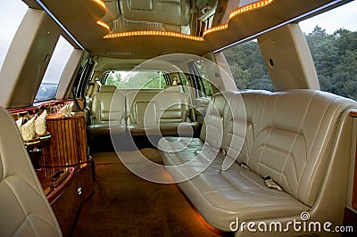 Limousine Interior Royalty Free Stock Photography - Image: 1632487