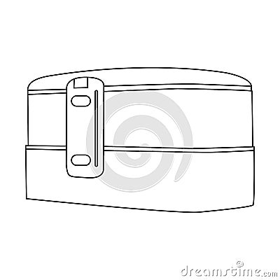 Linear Lunch Box Icon From Education Outline Collection. Thin Line ...