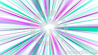 Linear Rays Rotate on White Background. Motion. Rotating Background ...