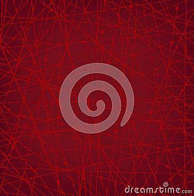 Linear Red Network Texture With Dots Stock Image | CartoonDealer.com ...