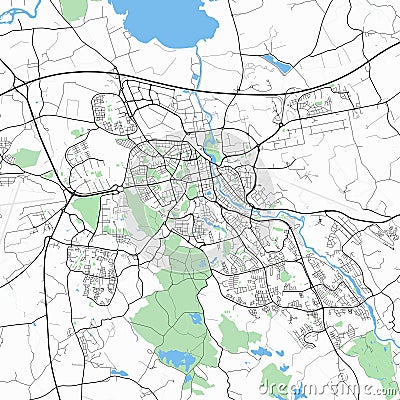 Linkoping City Map. Royalty-Free Stock Photography | CartoonDealer.com ...