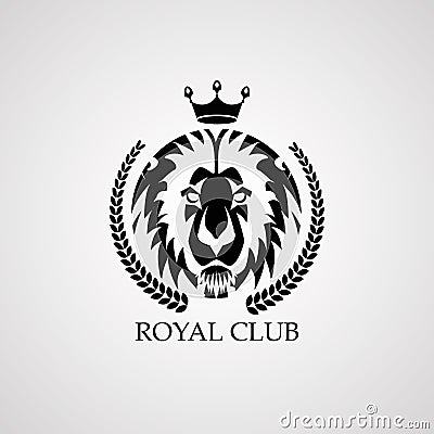 Lion Logo, Royal Club, Vector Logo Template Stock Vector - Image: 69024124