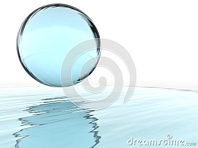 Liquid Ball Stock Photos - Image: 1641923