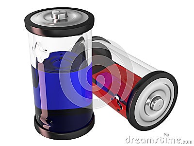 Liquid Battery Royalty Free Stock Photography - Image: 15728977