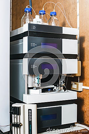 Liquid Chromatography Mass Spectrometry LC-MS Instruments. Stock ...