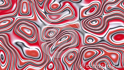 Liquid Paint Looping Animated Background. Fluid Flowing Wavy Texture ...