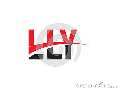 LLY Letter Initial Logo Design Vector Illustration | CartoonDealer.com ...