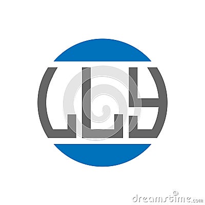 LLY Letter Logo Design On White Background. LLY Creative Initials ...