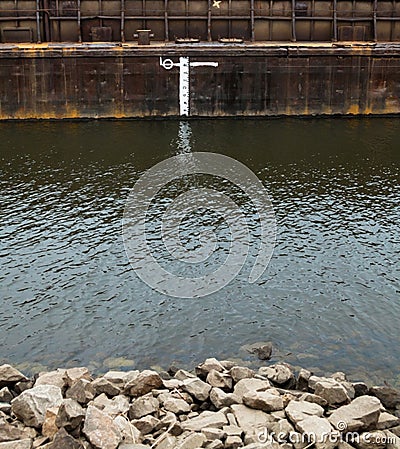 Load Line Marks And Lines On A Ship Royalty-Free Stock Photography ...