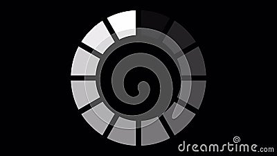 Loading Animation Icon on Transparent Background Stock Footage - Video ...