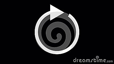 Loading Animation Icon on Transparent Background Stock Video - Video of ...