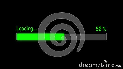 4k Transfer Loading Bar Downloading Barloading Screen Pixelated ...