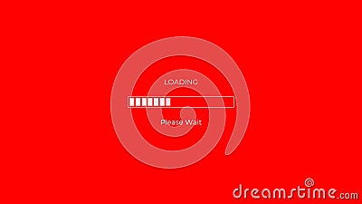 Loading Screen Red and White Stock Video - Video of loadingscreen ...