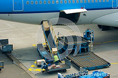 Loading Cargo Stock Photography - Image: 4286782