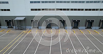 Loading and Unloading Areas for Trucks Stock Footage - Video of ...