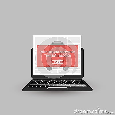 Locked Device, Encrypted Files, Lost Documents, Ransomware Attack ...