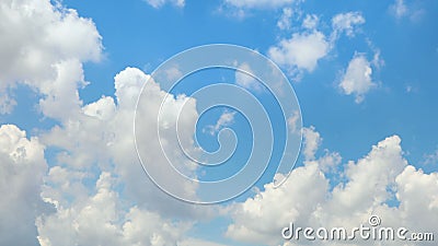 Lofty Clouds Loop - 60 Seconds with Time Lapse Feel Stock Video - Video ...