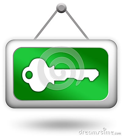 Login Key Sign Royalty Free Stock Image - Image: 11156306