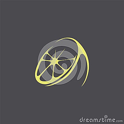 Logo. Company Logo. Stylized Lemon. Vector Illustration | CartoonDealer ...