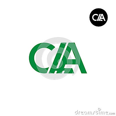 Letter CLA Monogram Logo Design Cartoon Vector | CartoonDealer.com ...