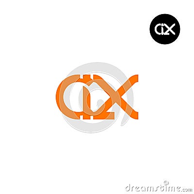 Letter CLX Monogram Logo Design Cartoon Vector | CartoonDealer.com ...