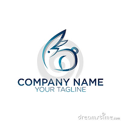 Premium Rabbit Logos For Companies And Businesses, Web Or Apps Cartoon ...