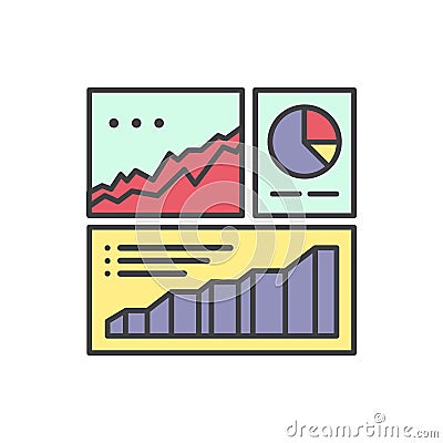 Logo Of Web Analytics Information And Development Website Statistic ...