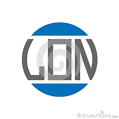 LON Letter Logo Design On White Background. LON Creative Initials ...