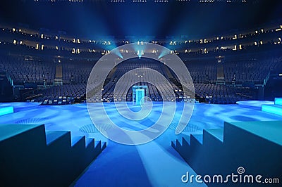 The London O2 Arena Stage Editorial Stock Photo - Image: 7917043