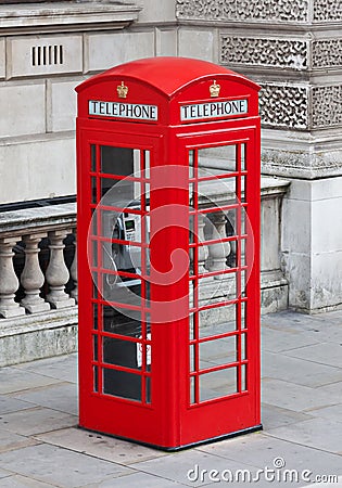 London Phone Box Stock Images - Image: 25909524