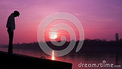 Loneliness And Desolation Stock Image - Image: 825701