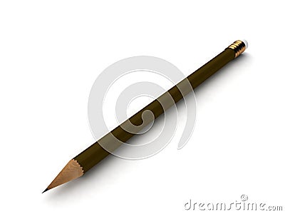 Long Pencil Royalty-Free Stock Photo | CartoonDealer.com #10970361