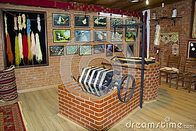 Looming Machine For Carpet Weaving Editorial Image | CartoonDealer.com ...