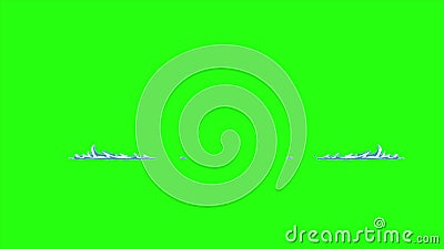Loop Animation Liquid on Green Screen Background Stock Footage - Video ...