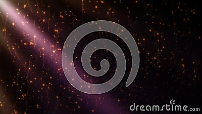 Loop Optical Lens Flares with Trails Particles Flow Stock Video - Video ...