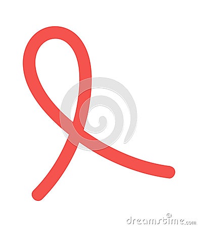 Loop Ribbon Doodle Squiggle Element Cartoon Vector | CartoonDealer.com ...