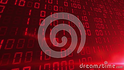 Binary Code Background. Cloud Computing, IOT and Artificial Intelligence AI Concept Stock Video ...