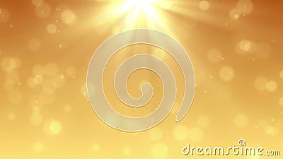 Loopable Sunbeam and Particles Motion Backgrounds -Golden Color Stock ...