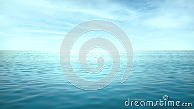 Looped Animated Blue Ocean stock video. Video of loop - 275204739