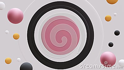 Looped Animation with Abstract Shapes Stock Video - Video of shapes ...
