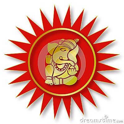 Lord Ganesha Sign Royalty Free Stock Image - Image: 10750416