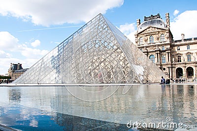 Louvre Pyramid Editorial Image | CartoonDealer.com #28213100