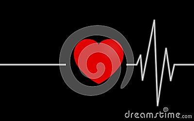 Love Heart Beating Cartoon Vector | CartoonDealer.com #72138881