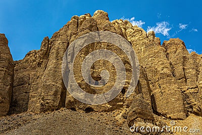 Low-angle Of An Ancient Architectural Site In Zanda County, Ali ...