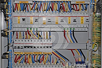 Low Or High Voltage Control Panel Distribution Metering Control Box ...