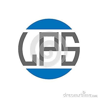 LPS Letter Logo Design On White Background. LPS Creative Initials ...